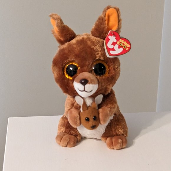 Ty | Toys | Kipper Ty Kangaroo With Baby | Poshmark
